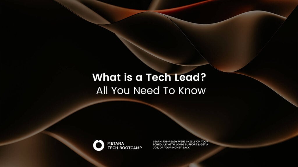 What is a Tech Lead? All You Need To Know - Metana