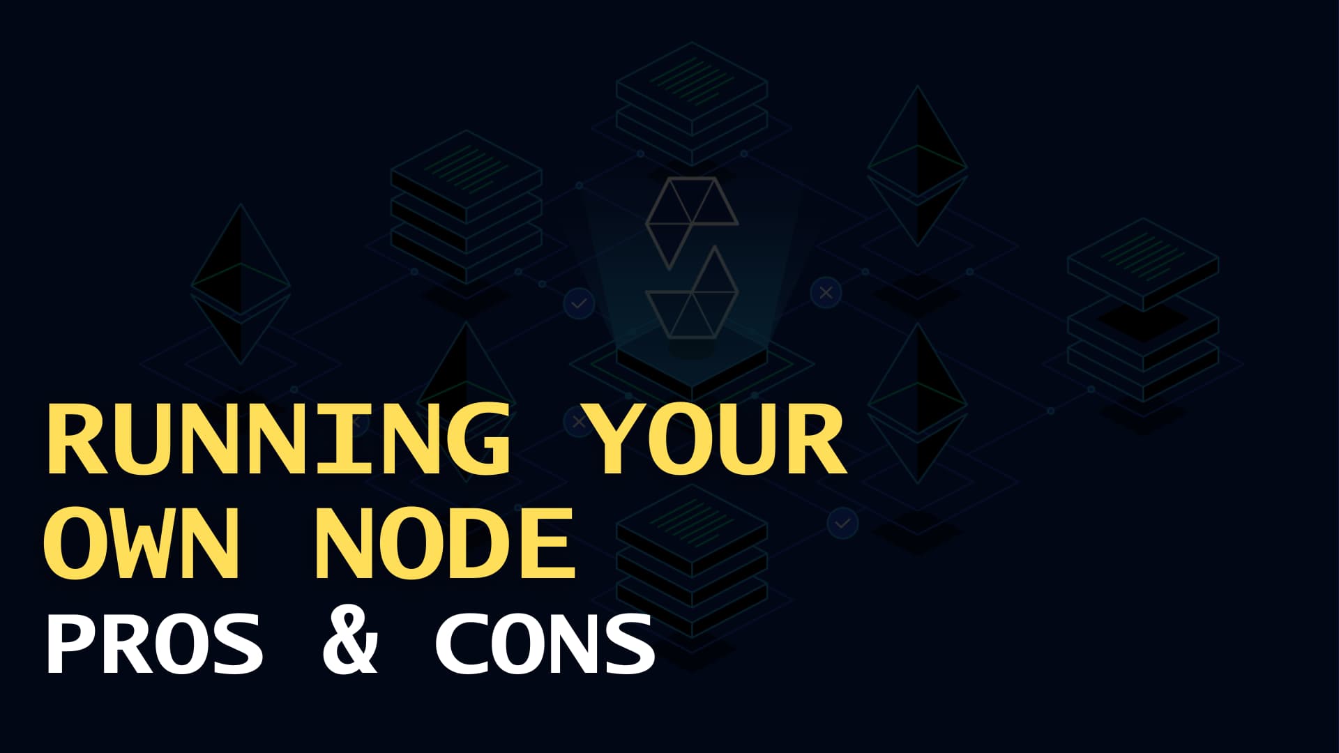 Empower Your Blockchain Experience: The Essentials of Running Your Own Node