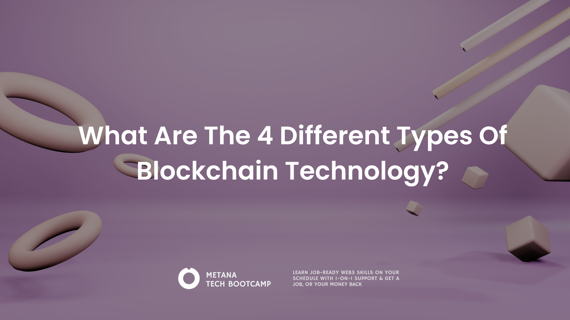 What are the 4 different types of blockchain technology: Full Guide