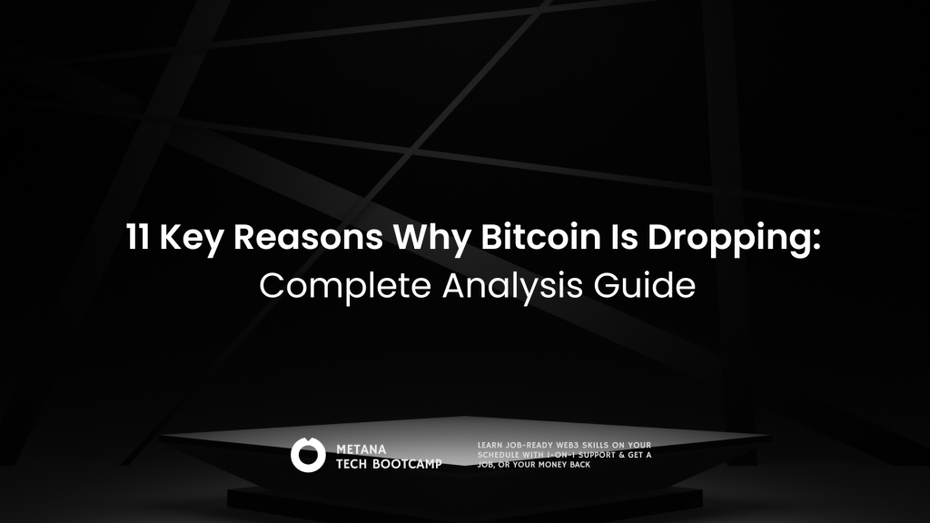 11 Key Reasons Why Bitcoin Is Dropping: Complete Analysis Guide